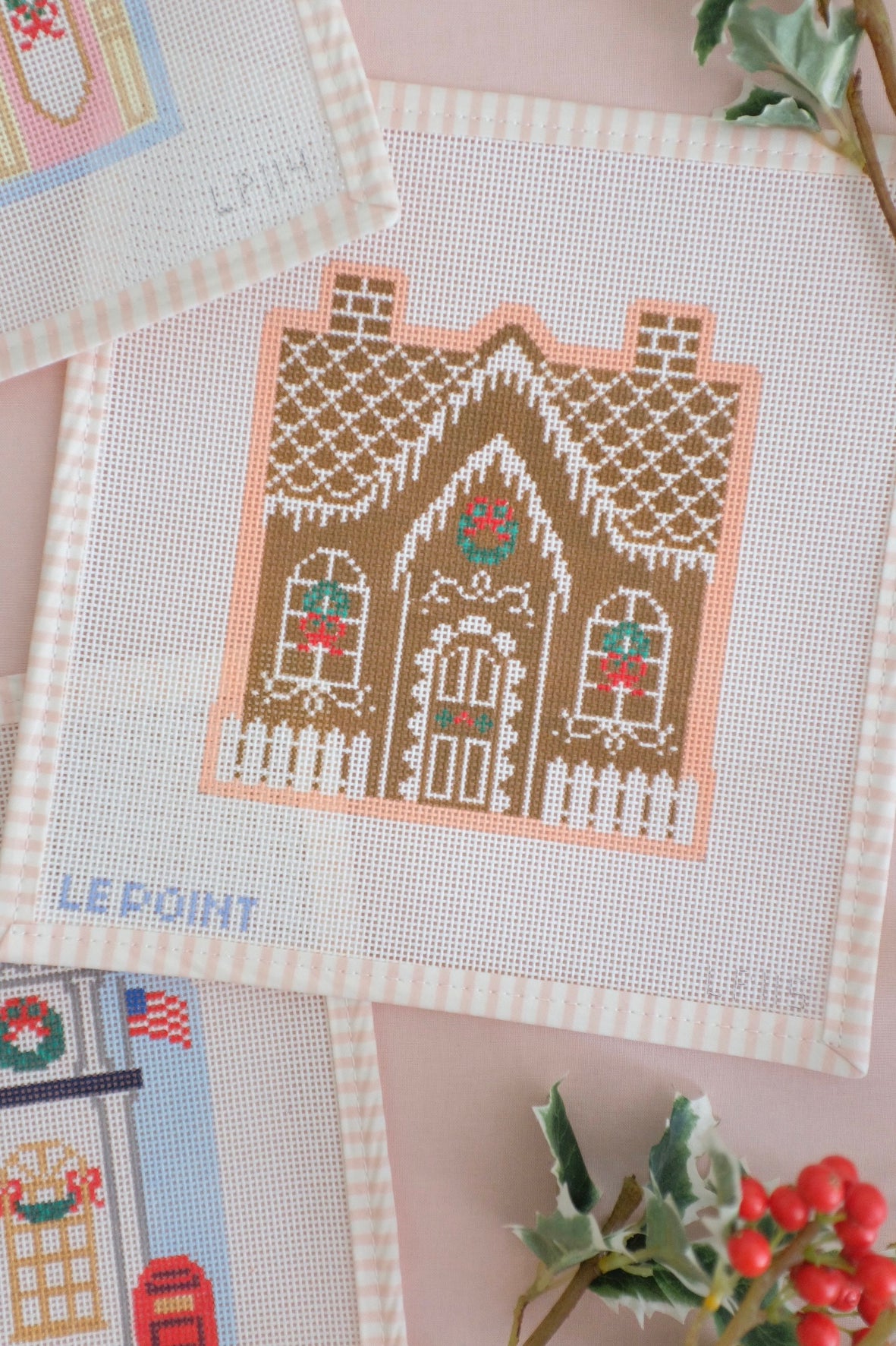 Christmas Village Gingerbread House– Le Point Studio