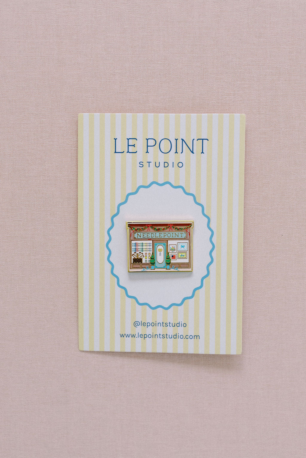 Needlepoint Shop Needle Minder– Le Point Studio